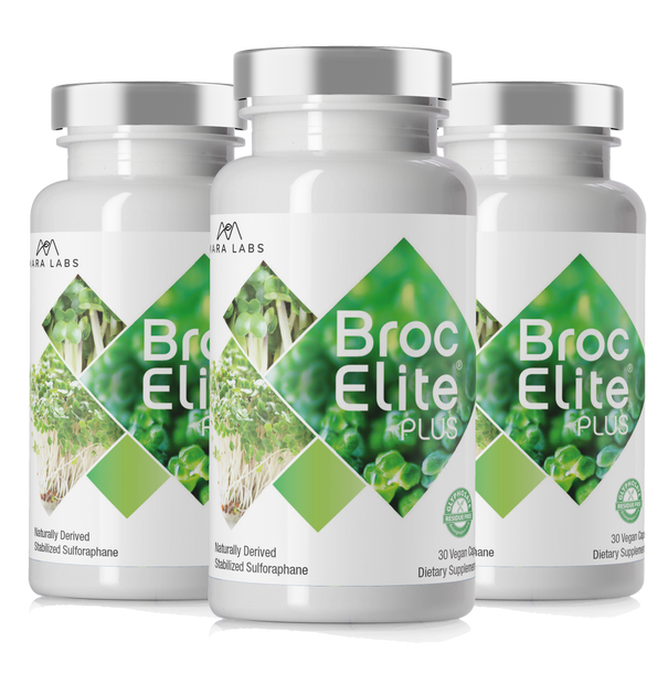 BrocElite® Plus - 30 caps - 3 bottles* JS