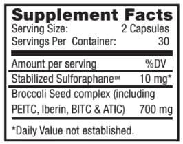 BrocElite® Plus - 30 caps - 1 bottle LS