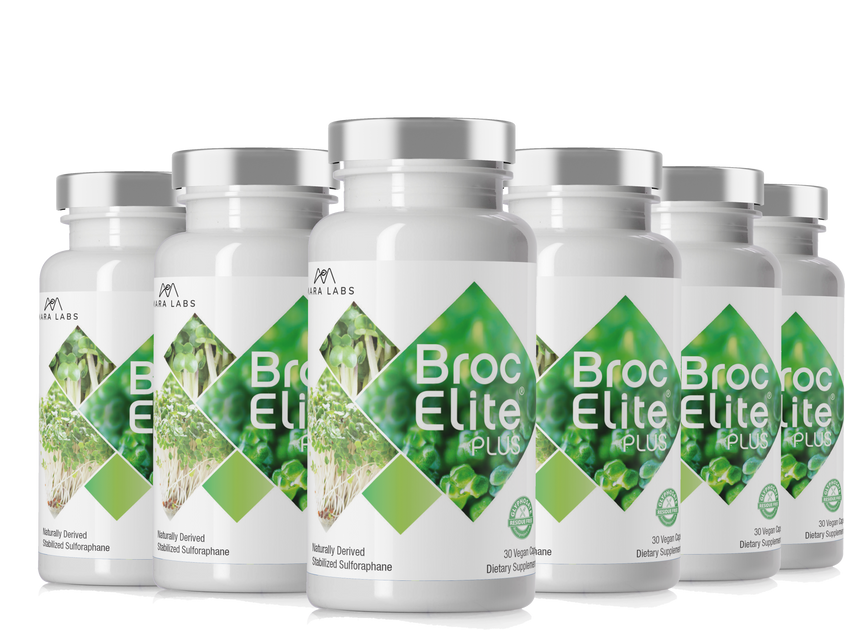 BrocElite® Plus - 30 caps - 6 bottles sub